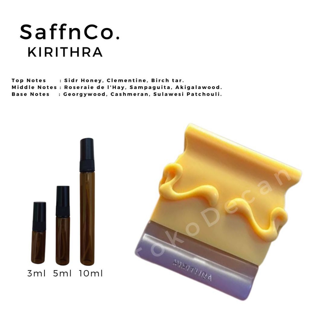 Jual Decant / Vyal SaffnCo. - KIRITHRA | Shopee Indonesia