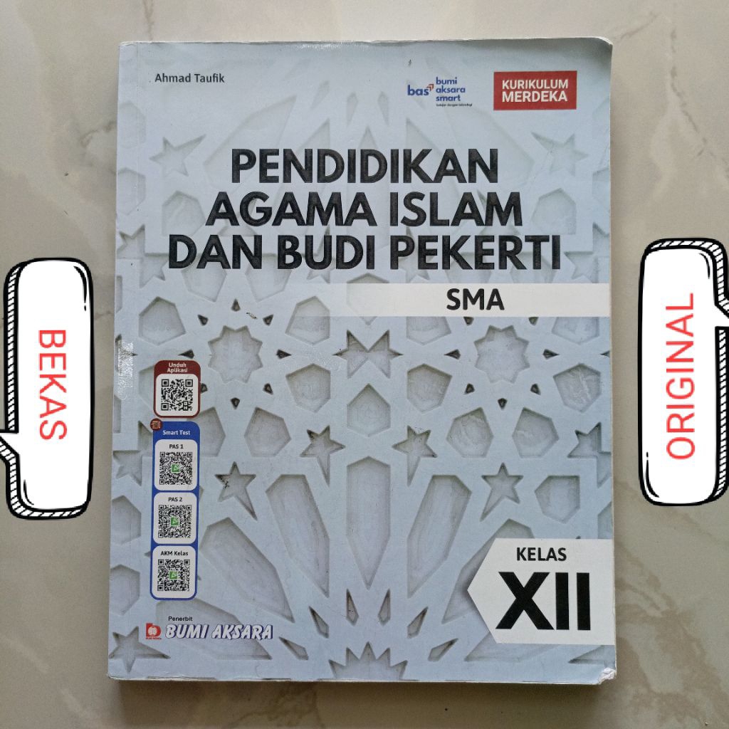 Jual Buku Pendidikan Agama Islam dan Budi Pekerti Kelas 12 XII 3 III SMA MA Penerbit Bumi Aksara ...