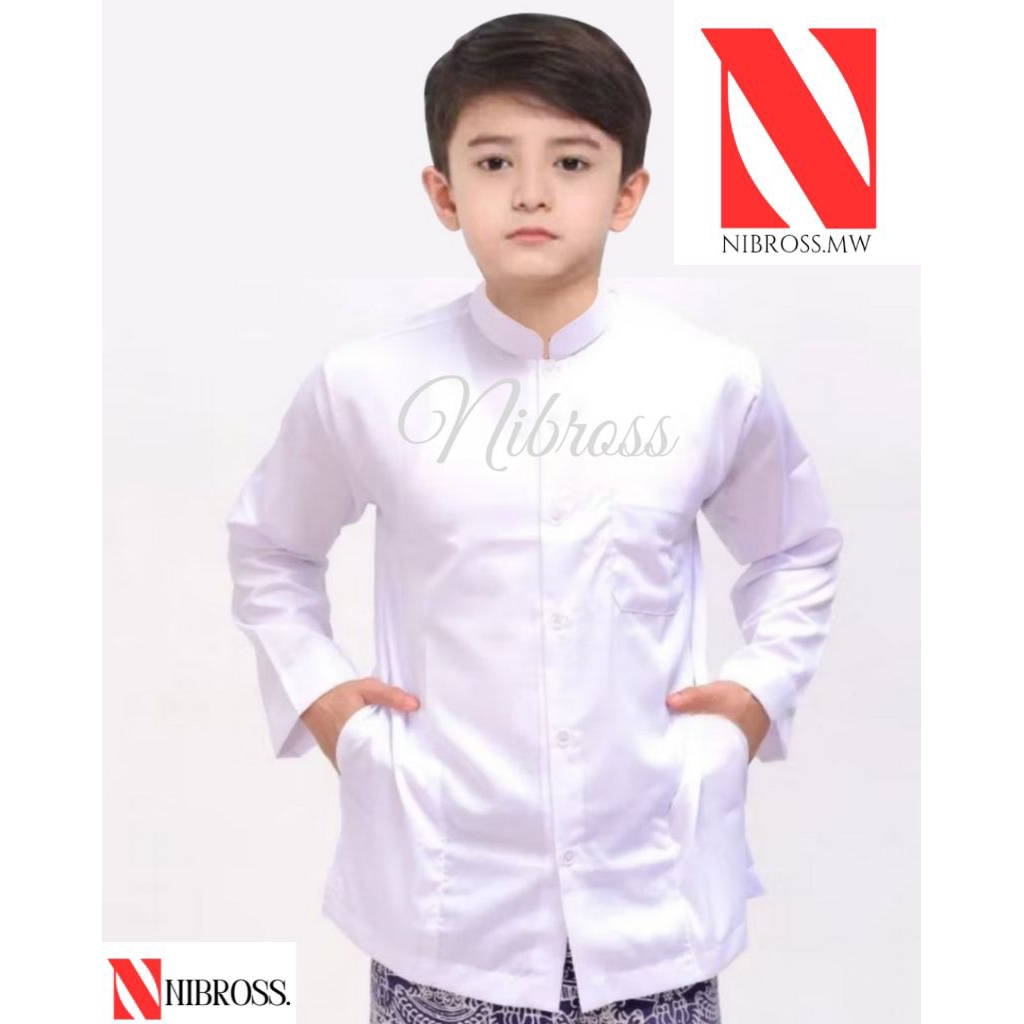 Jual Koko haibah Anak laki laki umur 5 sampai 12 tahun lengan panjang ...