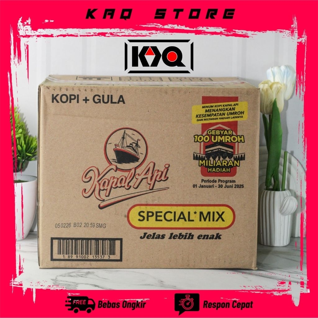 Jual Kapal Api Special Mix 1 Dus (12 Renceng) | Shopee Indonesia
