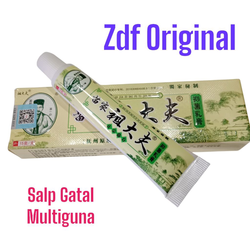 Jual ZDF Original, Krim/Salep Gatal Multiguna, Eksim, Gatal ...