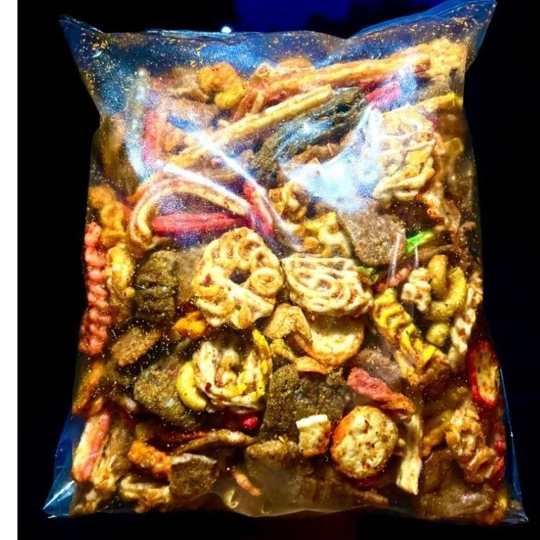 Jual kerupuk seblak campur mix/seblak campur beton/kerupuk rafael ...