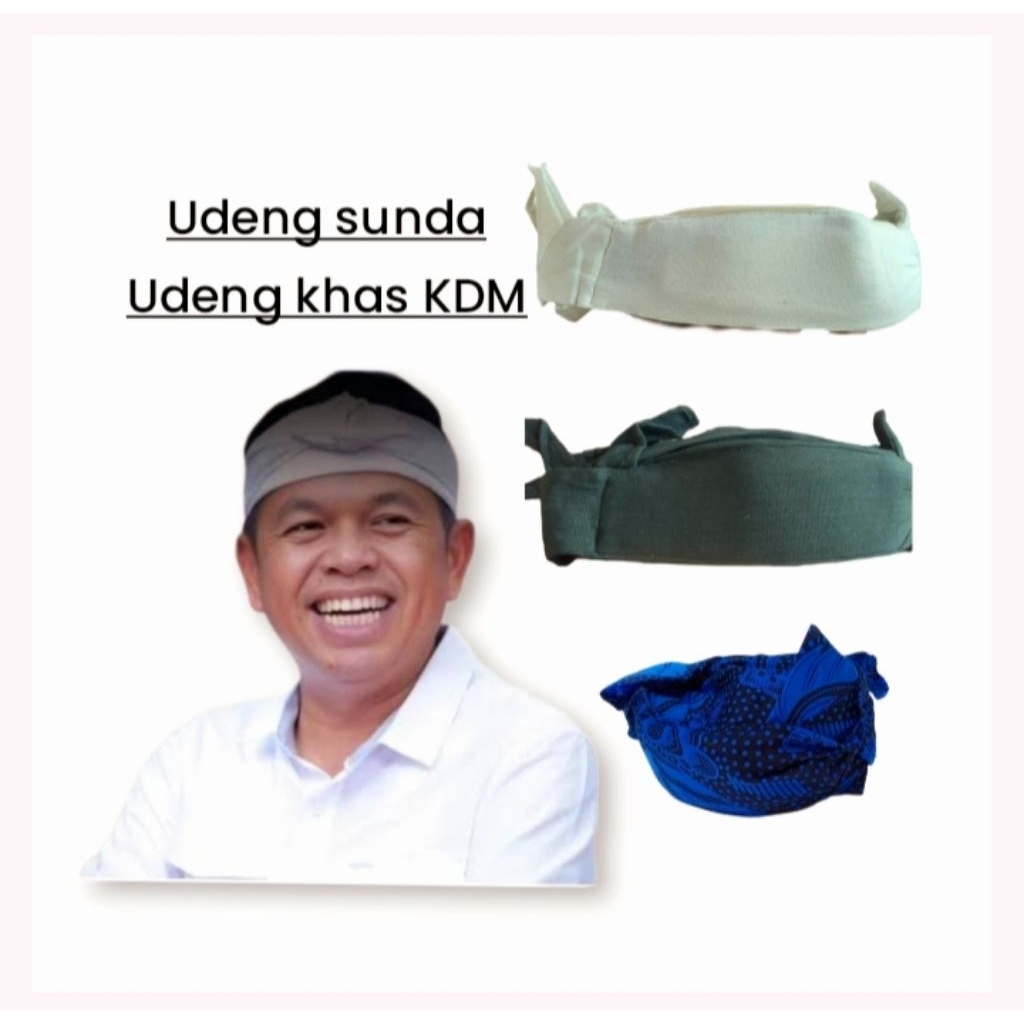 Jual Udeng Iket Kepala Khas Suku Sunda Khas (KDM) | Shopee Indonesia