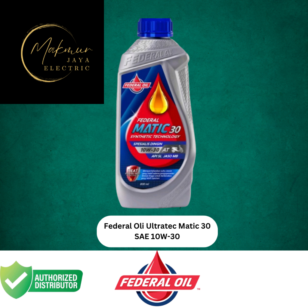 Jual Ultratec Matic 30 SAE 10W-30 0.8L | Oli Motor Matic Full Synthetic Untuk Honda Beat Vario ...