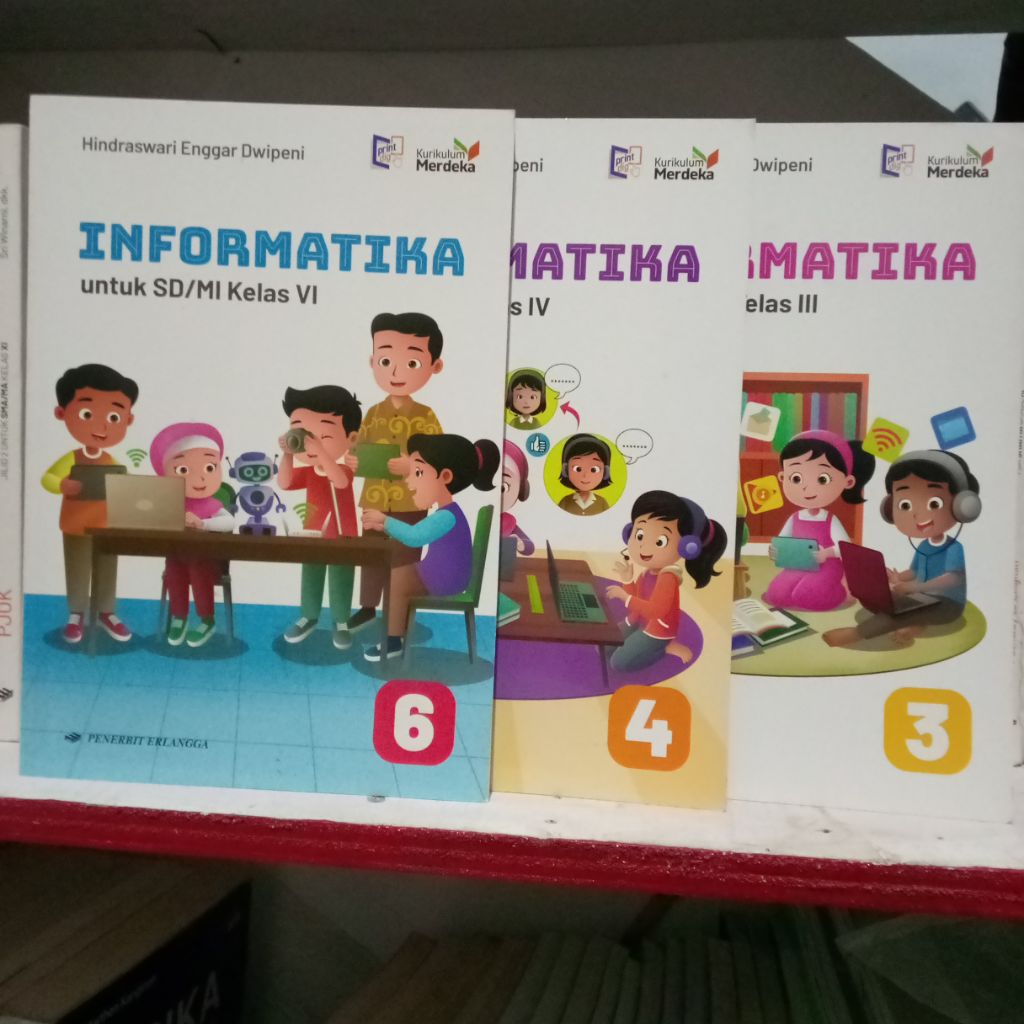 Jual Informatika. SD MI Kelas 3, 4, 6 Kurikulum Merdeka Penerbit ...