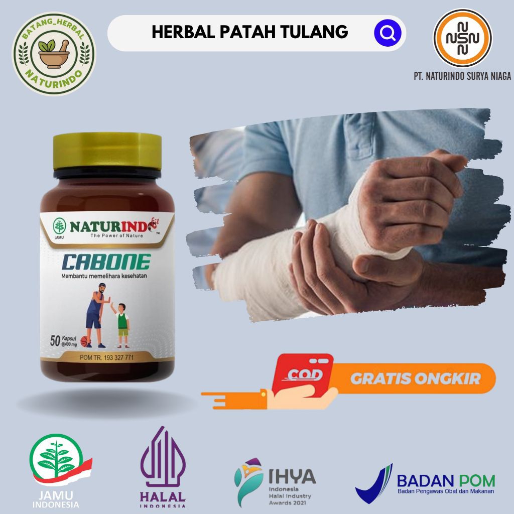 Jual Obat herbal tulang dan sendi kaki tangan retak patah ekor belakang ...