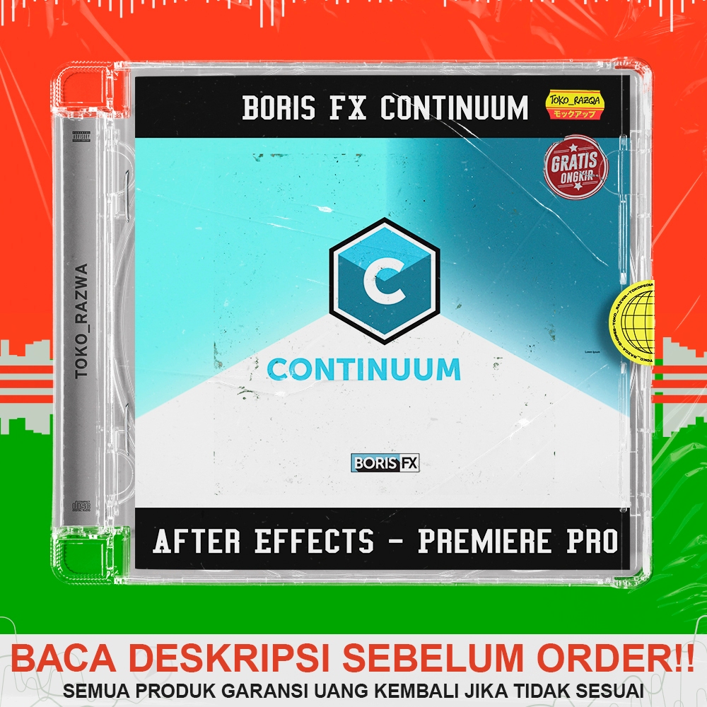 Jual After Effects - Premiere Pro Plugin - Boris FX Continuum 2021 ...