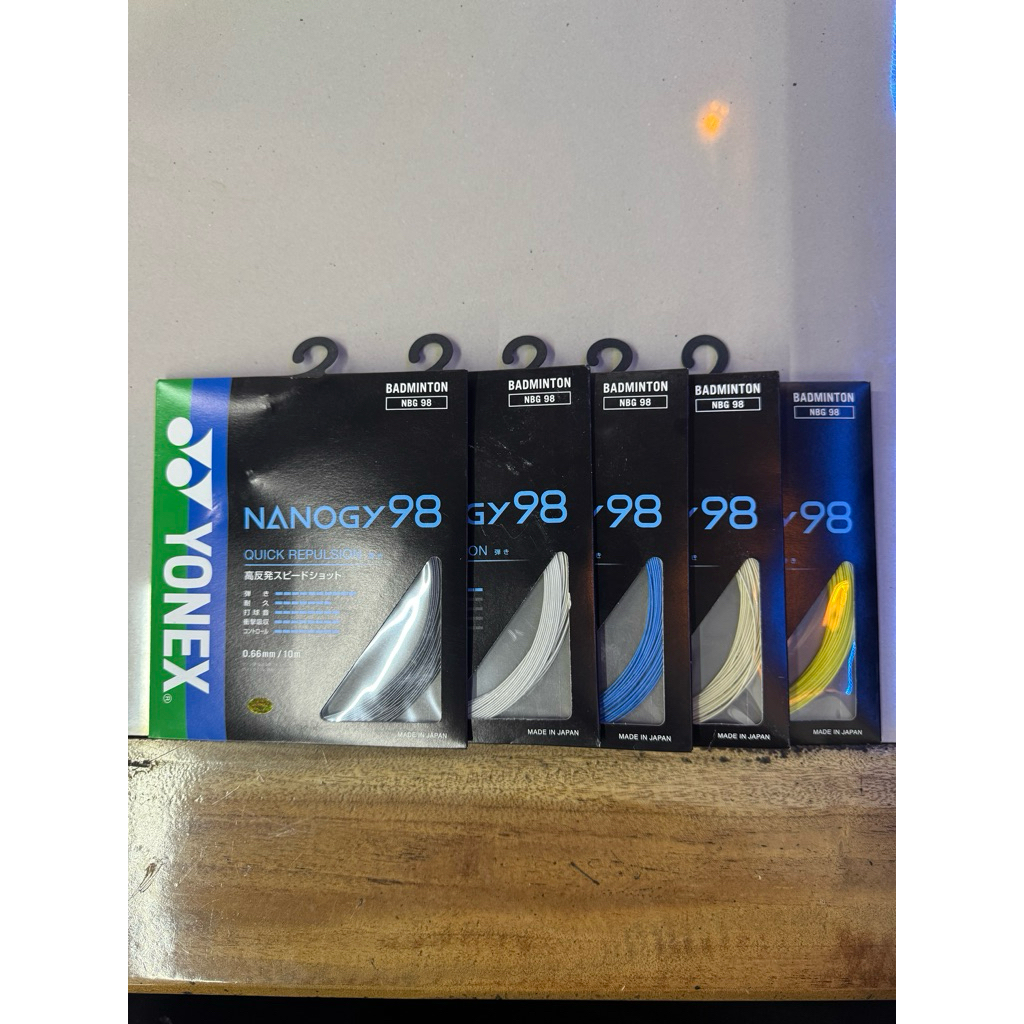 Jual Senar Badminton YONEX NANOGY 98 JAPAN JP Original | Shopee Indonesia