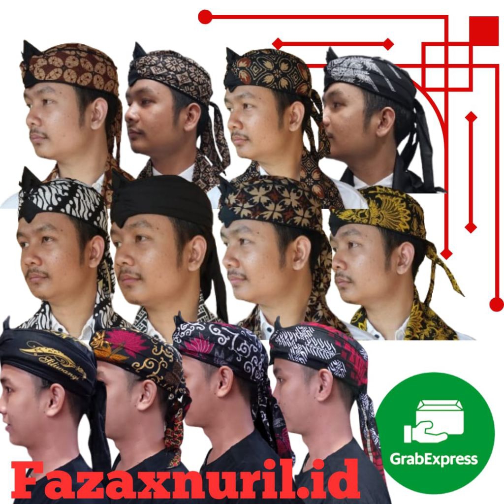 Jual Iket kepala Sunda anak laki laki Blangkon tradisional jawa barat ...