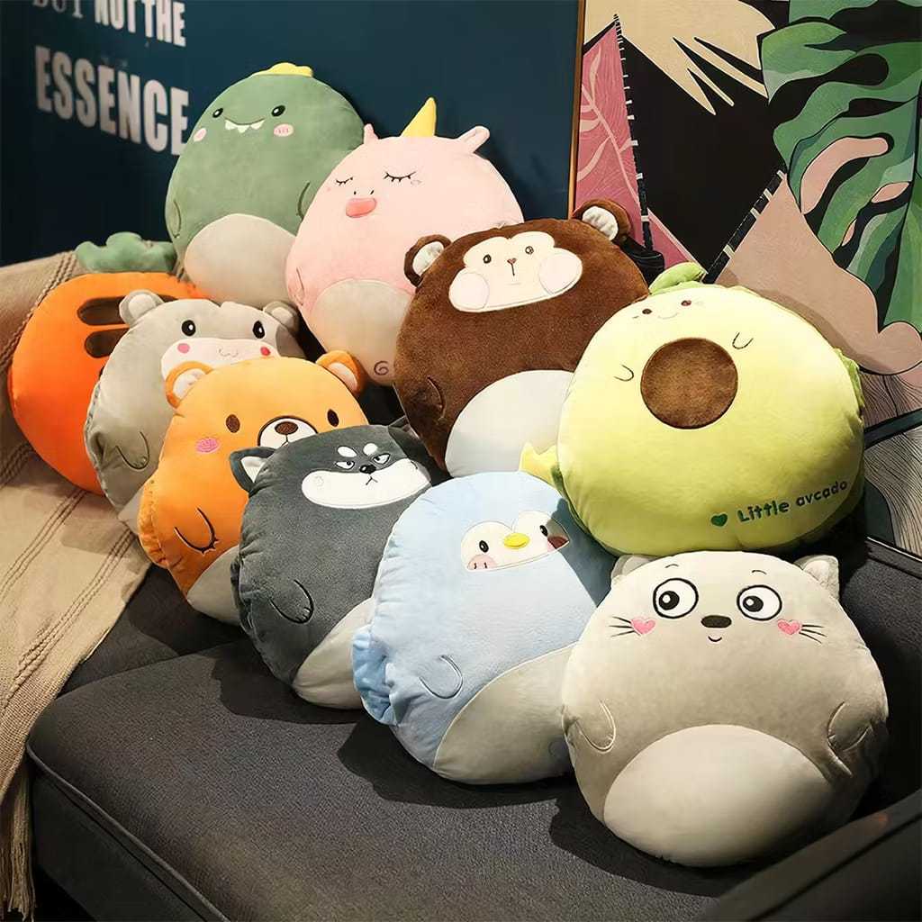 Jual Bantal Boneka Karakter lucu super gemoy / bantal santai / bantal ...