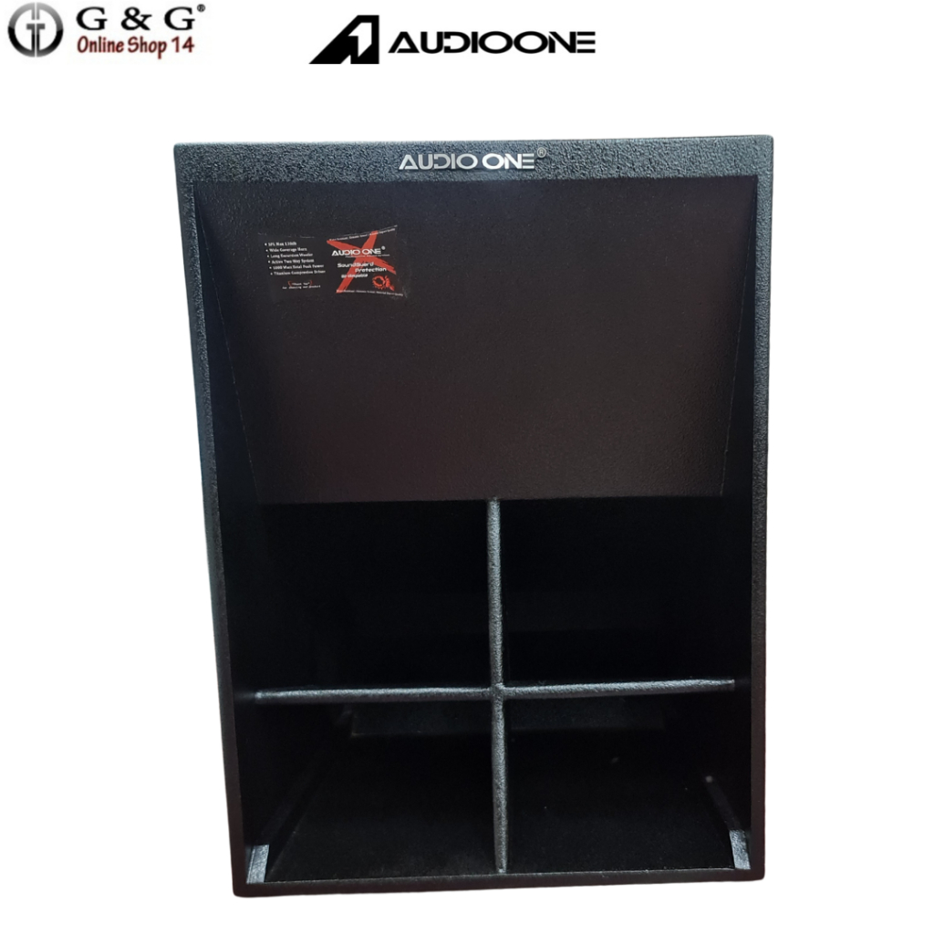 Jual Audio One Box Kosong Subwoofer Turbo 18 Inch Kokoh Kuat dari Kayu ...