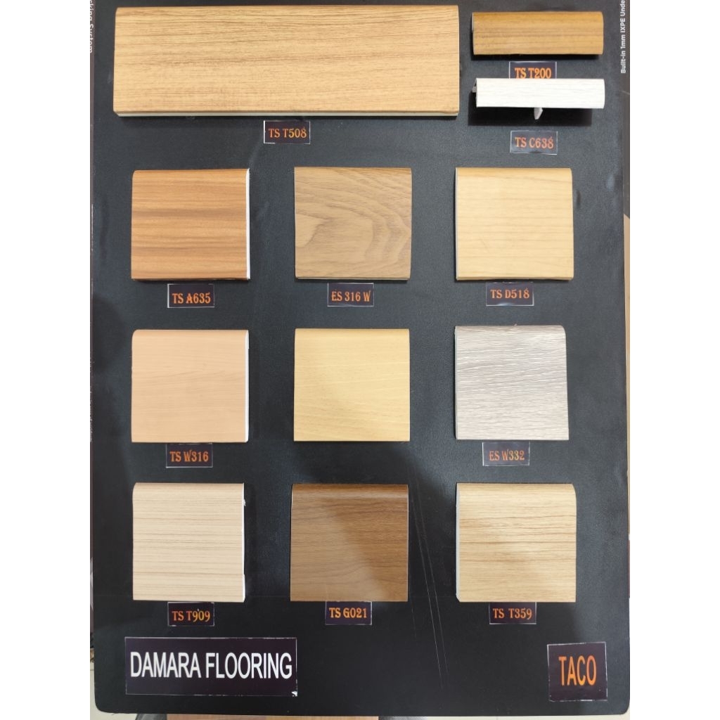 Jual Solid Plint tinggi 10 cm bahan PVC Board by TACO Sheet | Plint PVC ...