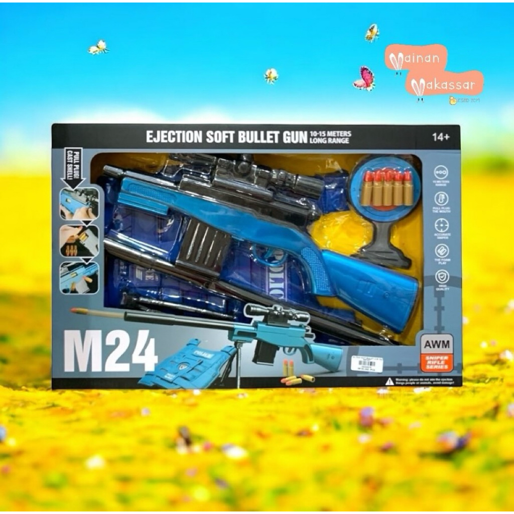 Jual EJECTION SOFT BULLET GUN 2022 | Shopee Indonesia