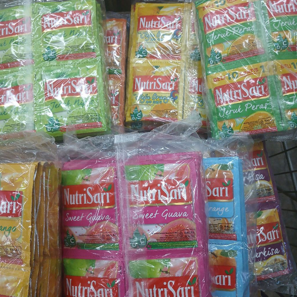 Jual Nutrisari Instant Drink Sachet 10gr | 1 Pack (Isi 40 PCS) | Shopee ...