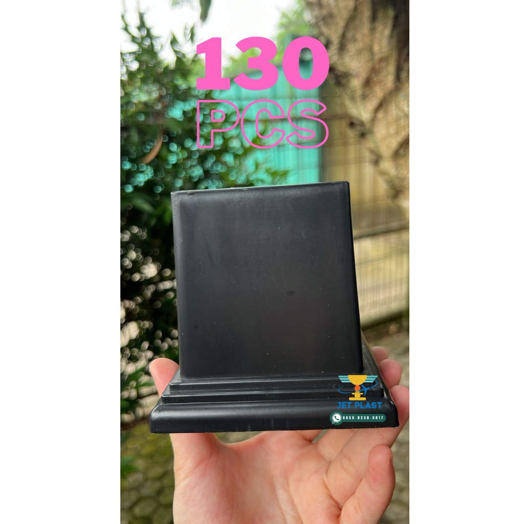 Jual Tatakan Piala W4 Hitam (isi 130) | Shopee Indonesia