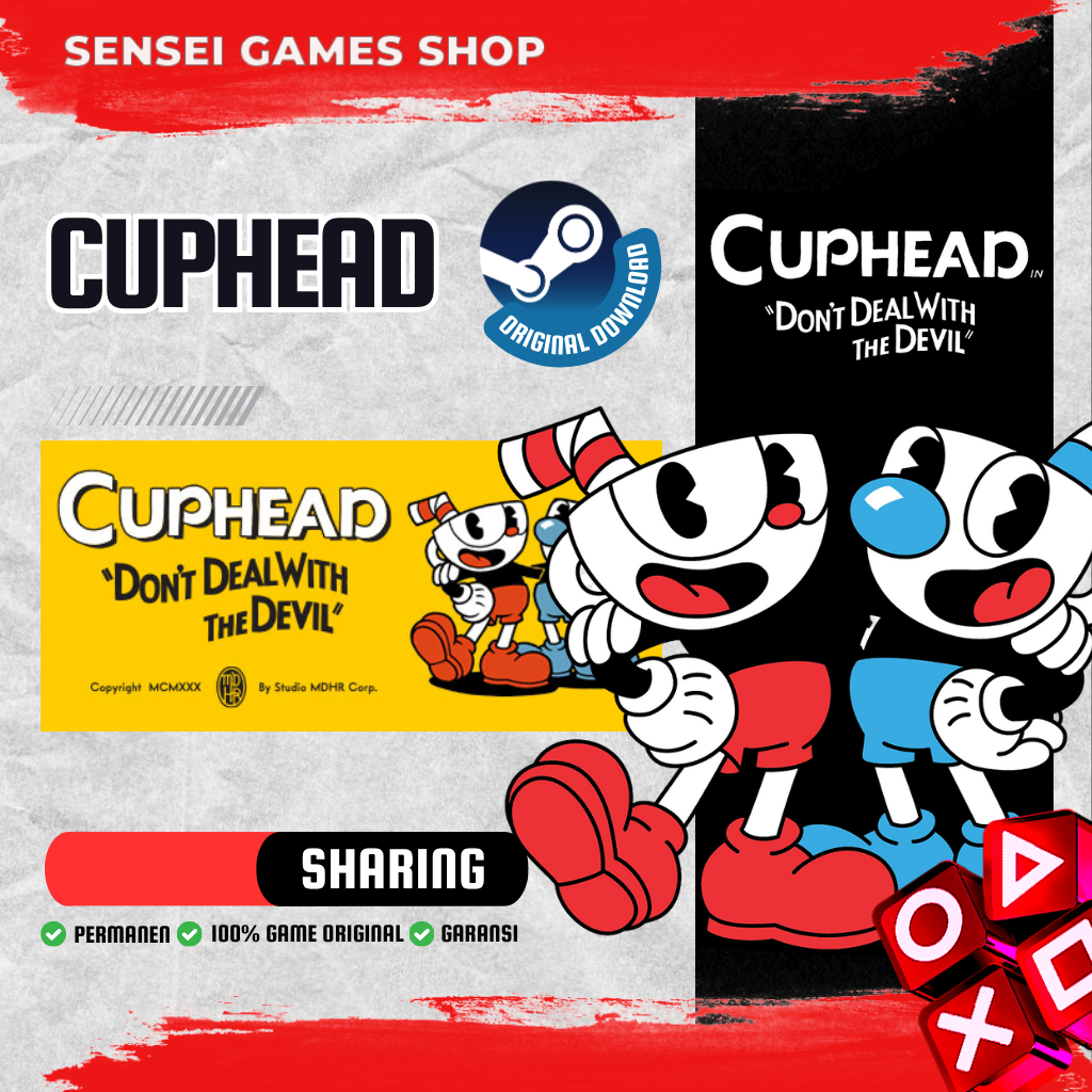 Jual [BONUS STEAM KEY] Cuphead / AUTO DELIVERY / STEAM / Game PC ...