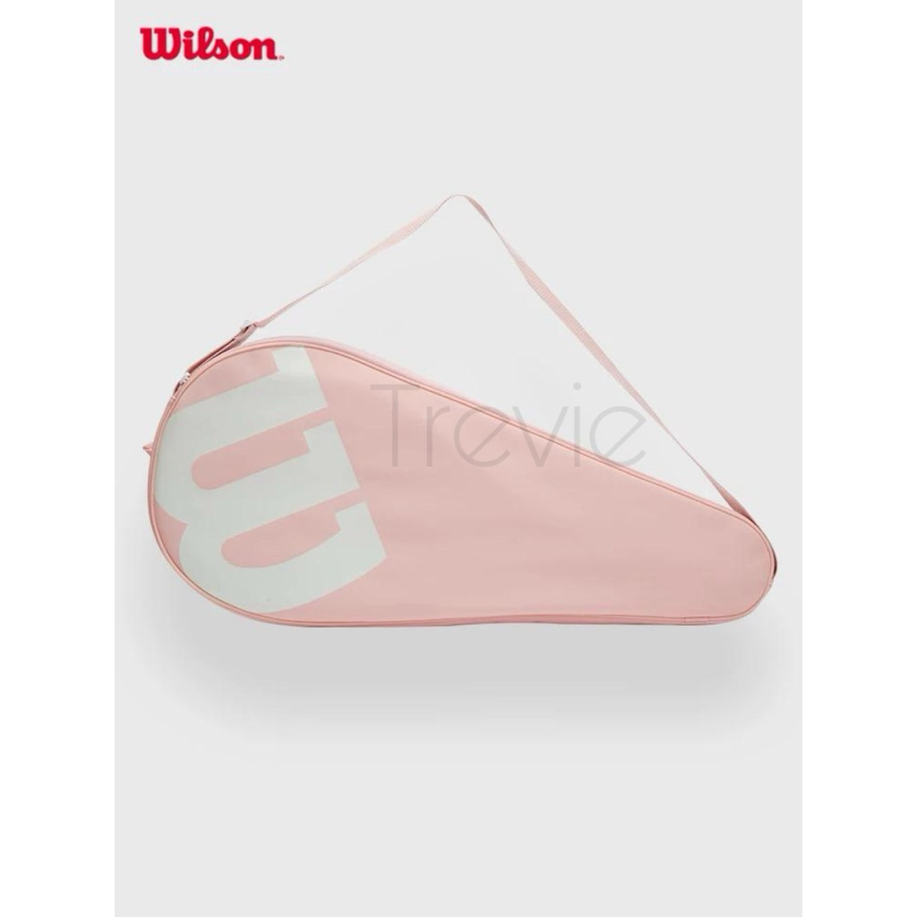 Jual WILSON TENNIS BAG PINK ORIGINAL | SARUNG TAS RAKET TENIS WILSON ...