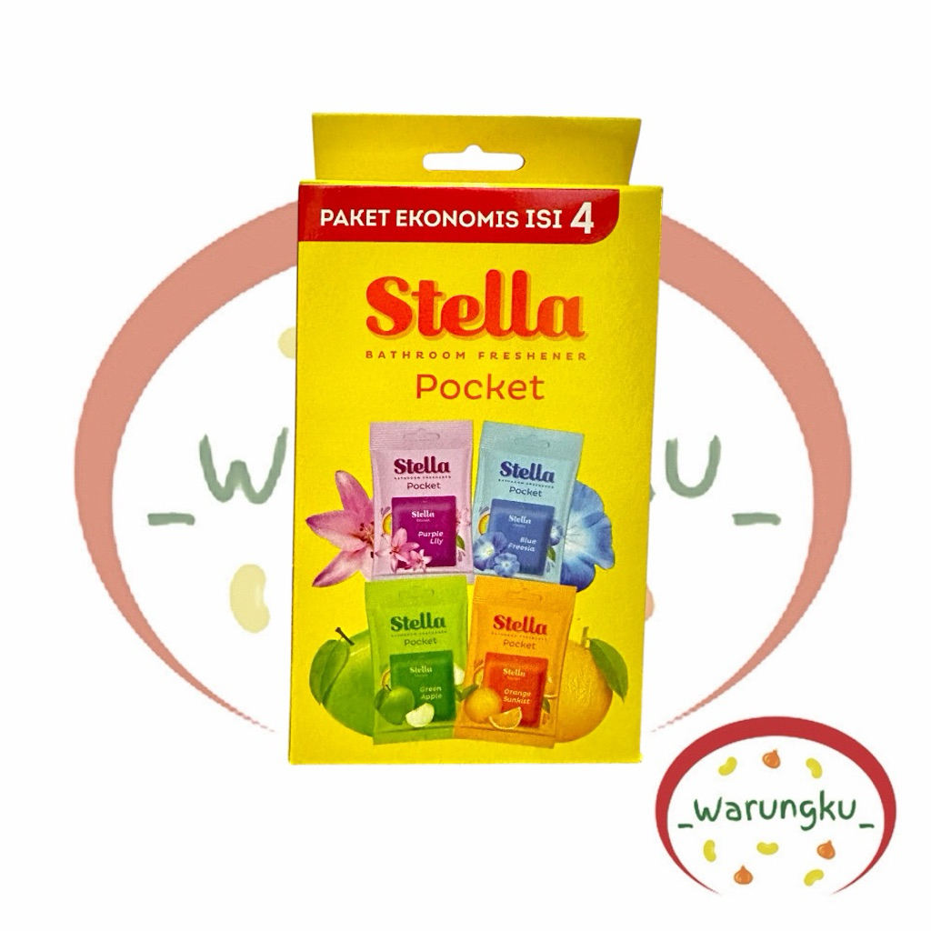 Jual [BUNDLE] Stella Pocket Bathroom 4pcs All Varian | Shopee Indonesia