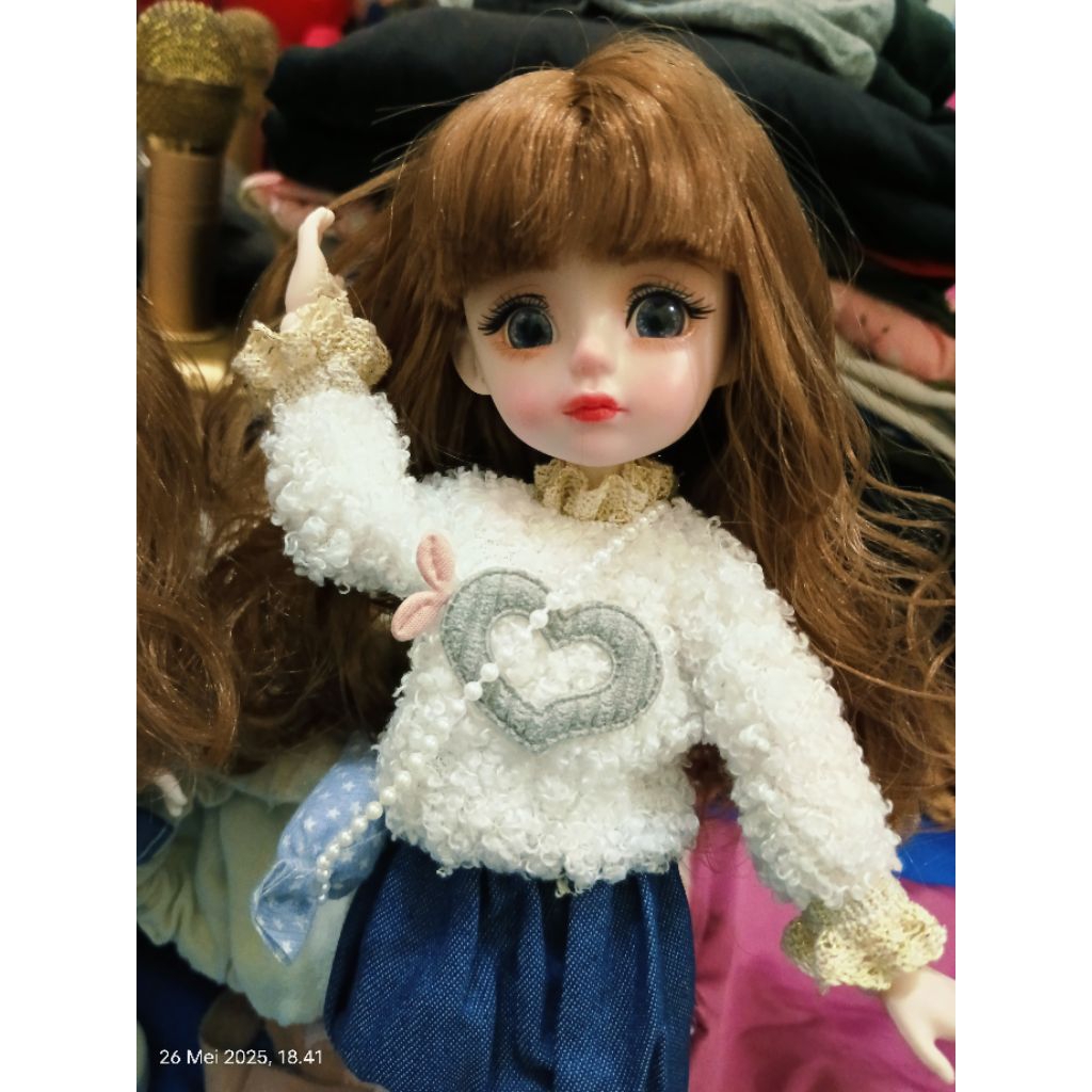 Jual boneka BJD douyin/luisa sudah rebody premium tanpa baju | Shopee ...