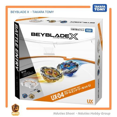 Jual SALE !!! TAKARA TOMY - BEYBLADE X UX-04 BATTLE ENTRY SET U READYY | Shopee Indonesia
