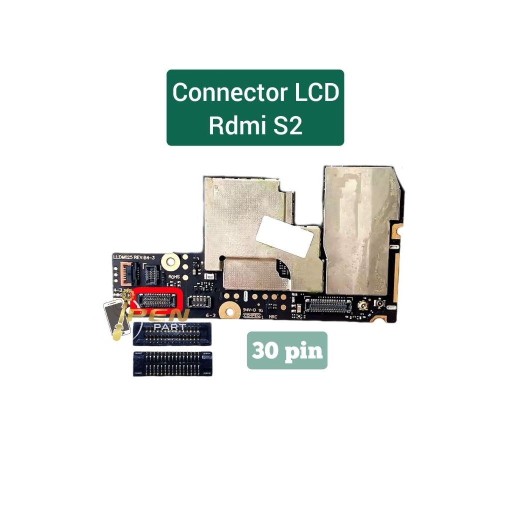Jual Konektor LCD Rdmi S2 Org Socket Connector Soket Xio | Shopee Indonesia