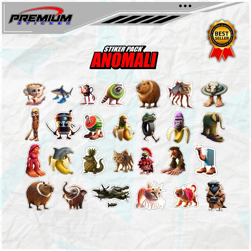 Jual STICKER ANOMALI VIRAL/STIKER ANOMALI ROBLOX, TUNG TUNG TUNG SAHUR ...