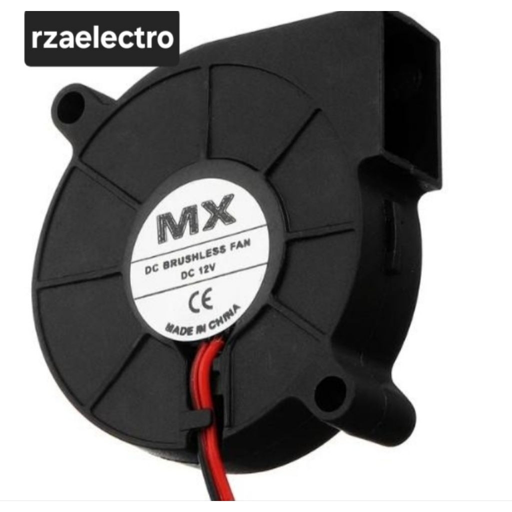 Jual Fan kipas blower 12v tipe 5015 bearing turbo brushless 3d Printer ...