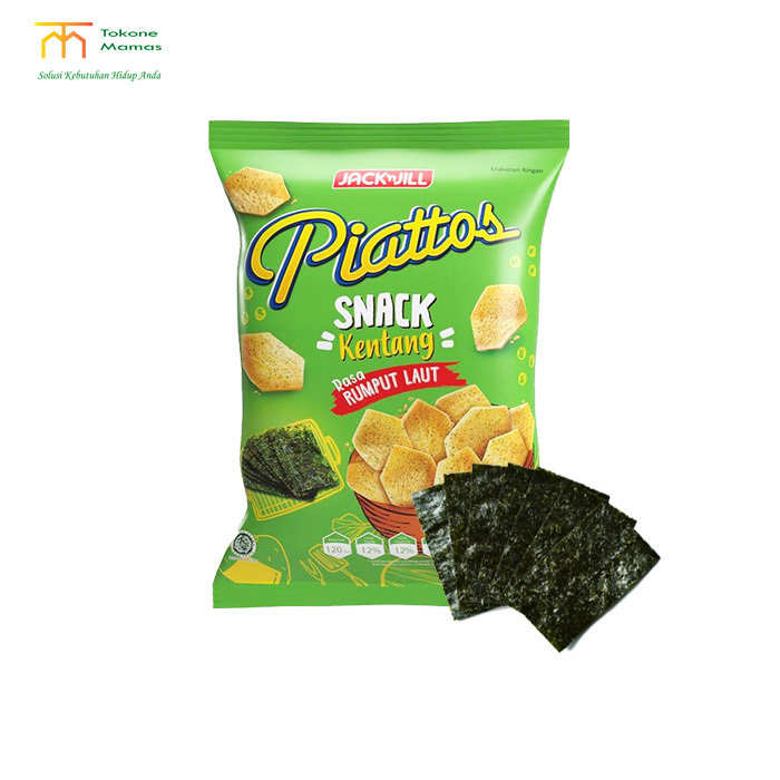 Jual Piattos Snack Kentang Rasa Rumput Laut 75 Gr / Chiki Rasa Rumput ...