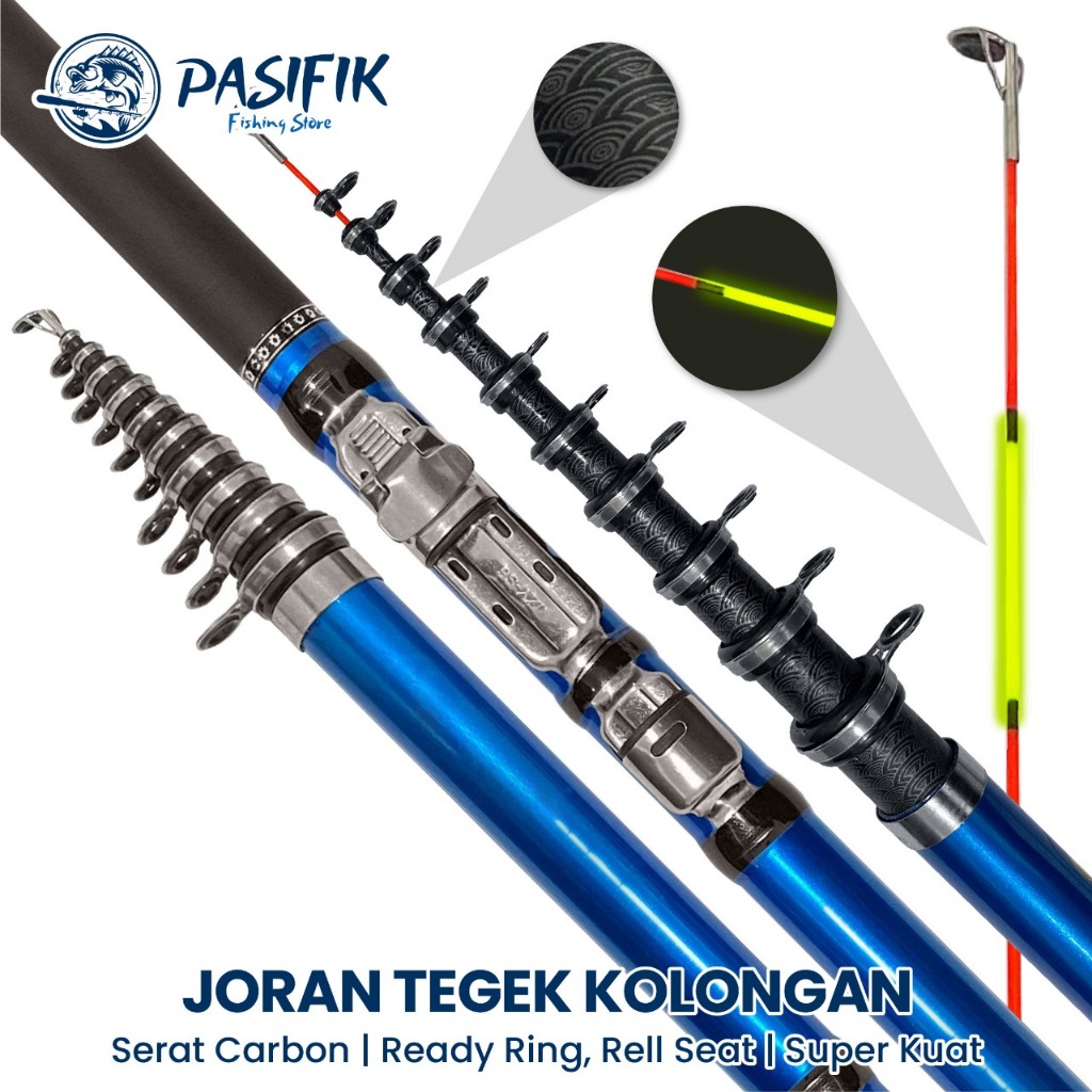 Jual Joran Tegek Kolong Telescopic Carbon Fiber Composite Action Medium ...