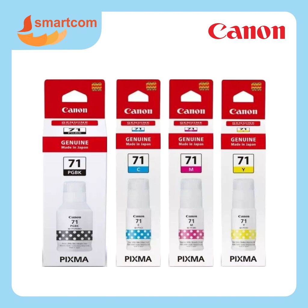 Jual Tinta Canon GI-71 Original Gl 71 G1020 G2020 G2730 G2770 G3020 ...