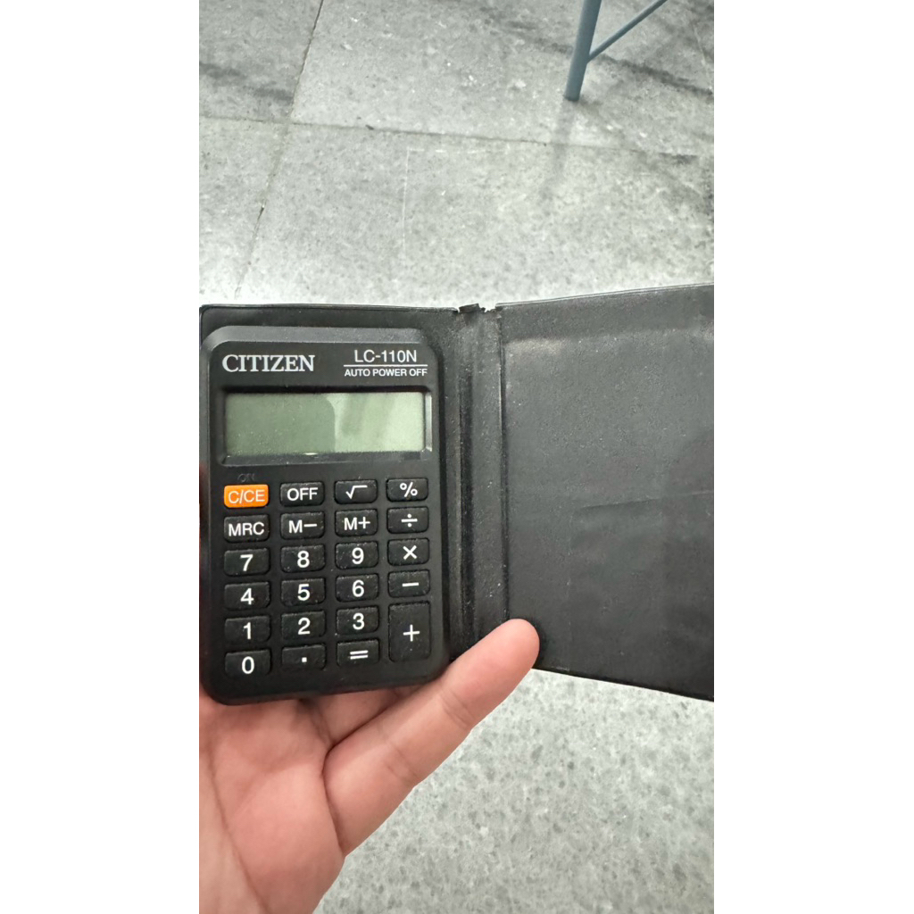 Jual Calculator Citizen Mini Pocket (Preloved) | Shopee Indonesia