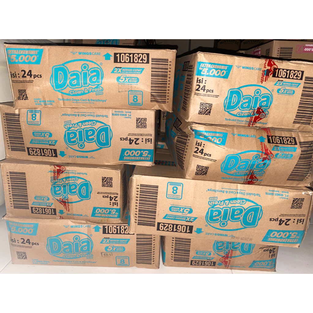 Jual DETERGEN BUBUK DAIA SABUN CUCI | DAIA 5.000 an | Kemasan 280g (1 ...