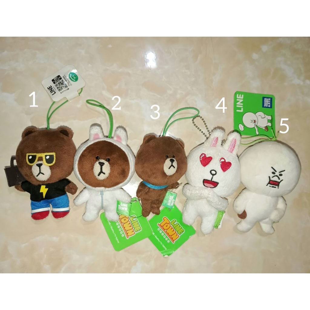 Jual Ganci Boneka Conny Cony Brown Brand Original New Tag (Line ...