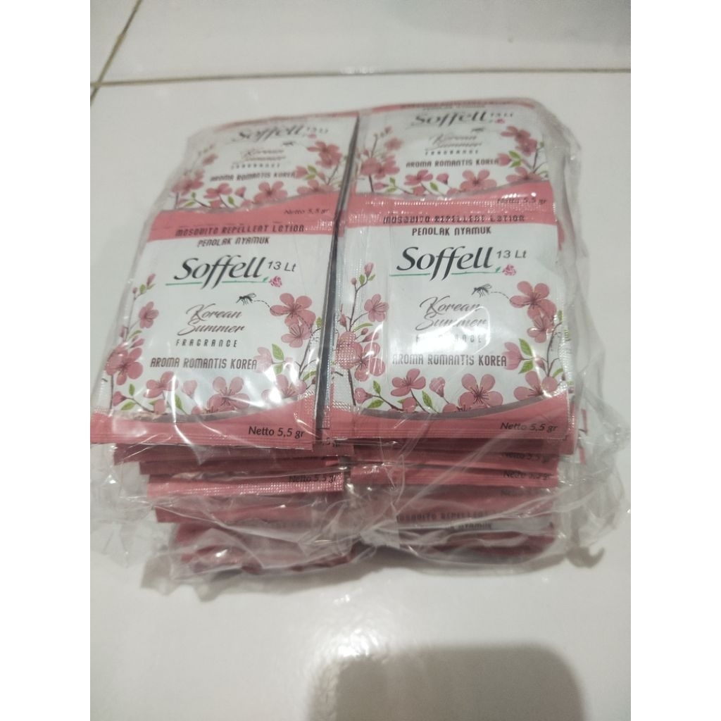 Jual soffel korean summer 1 bal (144 sachet ) | Shopee Indonesia