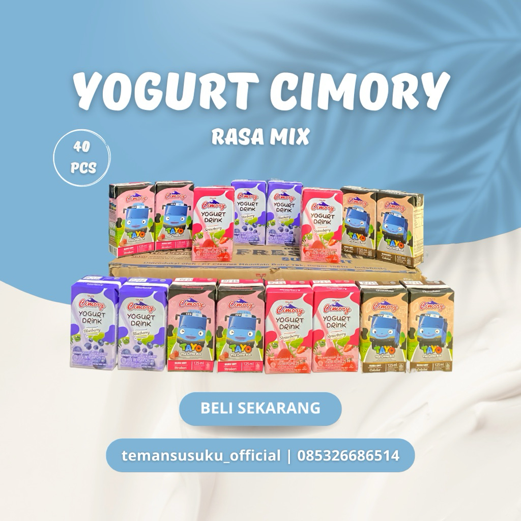 Jual Cimory Susu/Yogurt 125 ML | Shopee Indonesia