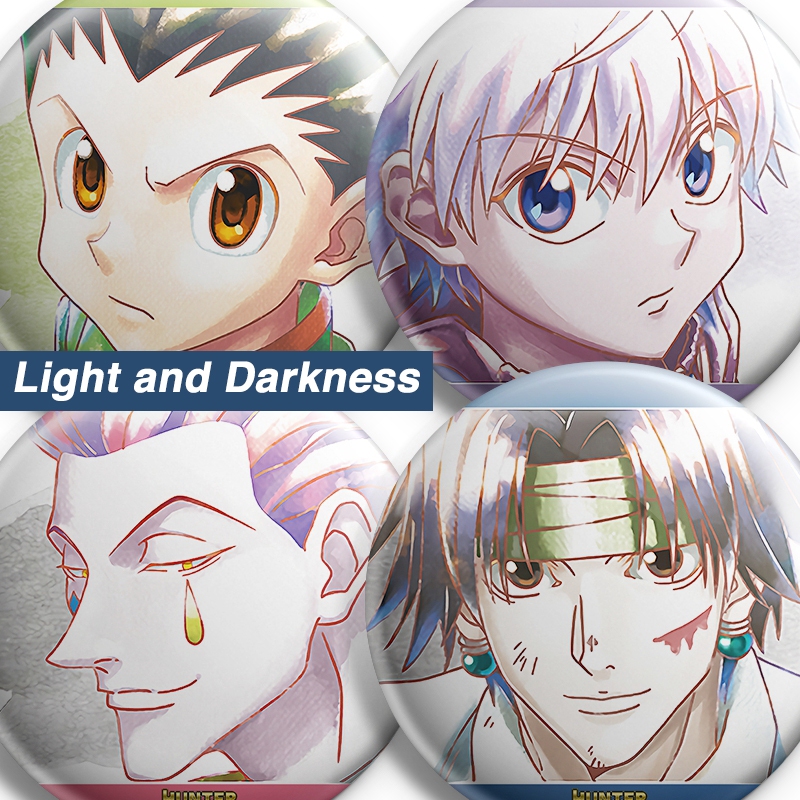 Jual Hunter X Hunter Pin Light and Darkness | Shopee Indonesia