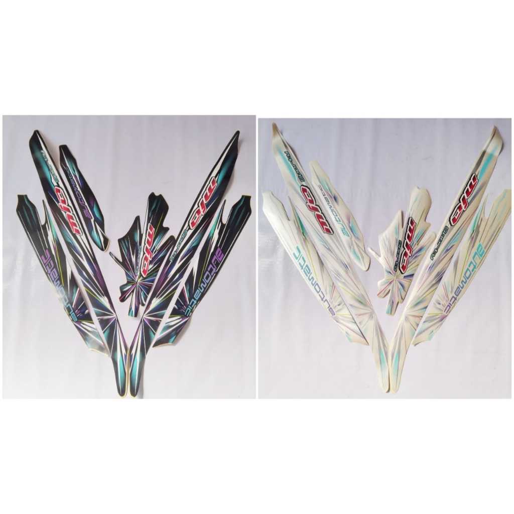Jual STRIPING STIKER STICKER LIST BODY BODI YAMAHA MIO 2008 -NEW OLD ...