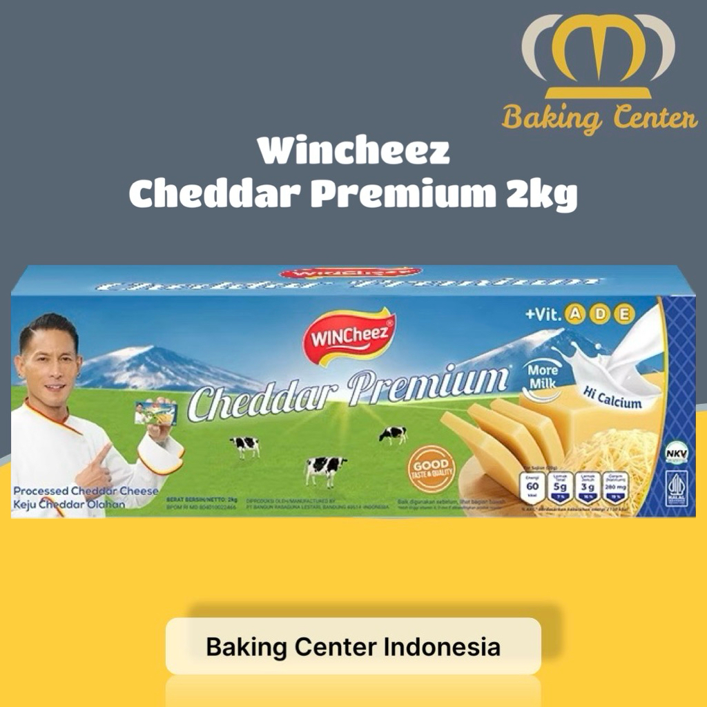 Jual Wincheez Keju Cheddar Premium 2kg - Keju Wincheez 2kg | Shopee ...