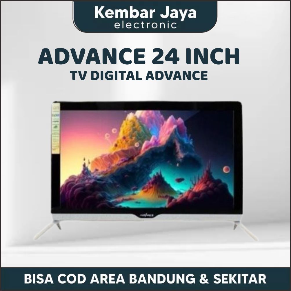 Jual ADVANCE ADV-2401T - TV Digital Layar LCD/LED HD 24 Inch | Shopee Indonesia