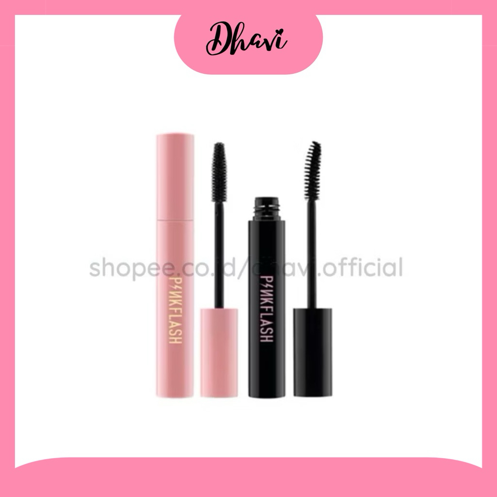 Jual PINKFLASH Mascara Day & Night Lengthening Volume Waterproof Long ...