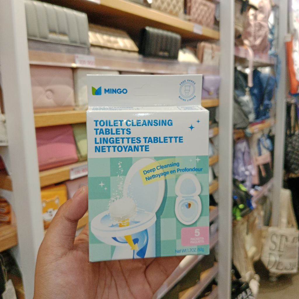Jual Miniso MINGO Toilet Cleansing Tablets (5 Pcs) | Shopee Indonesia