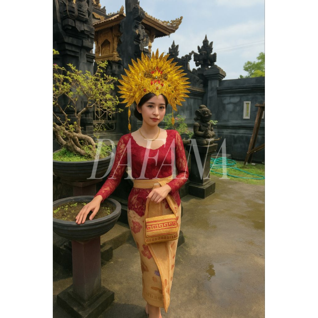 Jual Mahkota Sunting Bali Tarian | Shopee Indonesia