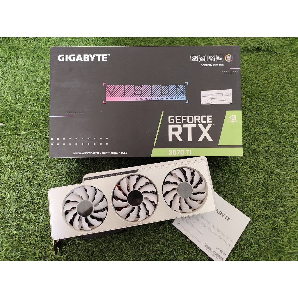 Jual RTX 3070 ti White Gigabyte RTX 3070ti 8GB DDR6X 256BIT VISION OC ...