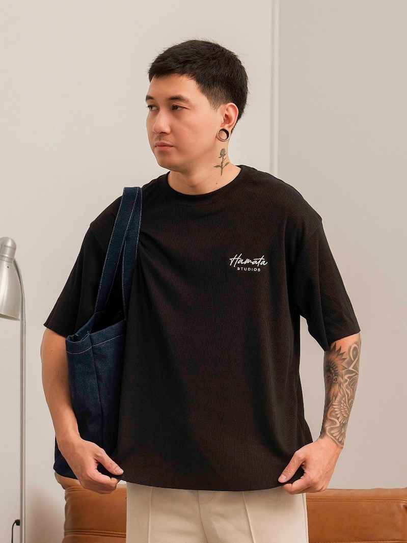 Jual Hamata Studios - Tshirt Rheaflow Rib Boxy Series | Shopee Indonesia