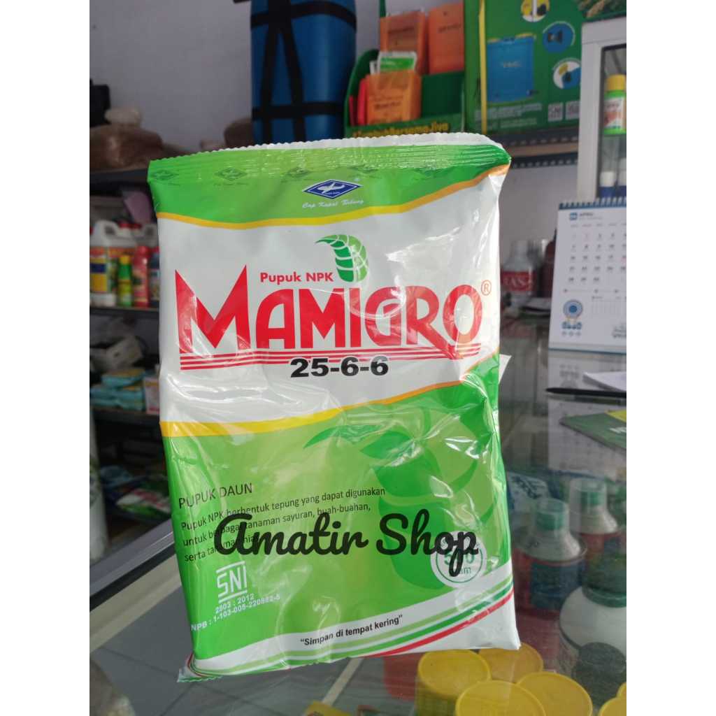 Jual PUPUK DAUN MAMIGRO 500GR | Shopee Indonesia