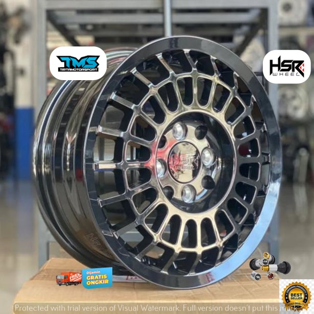 Jual Velg Single Pcd Ring 14 HSR FUTBULS - Brio Jazz City Civic ...