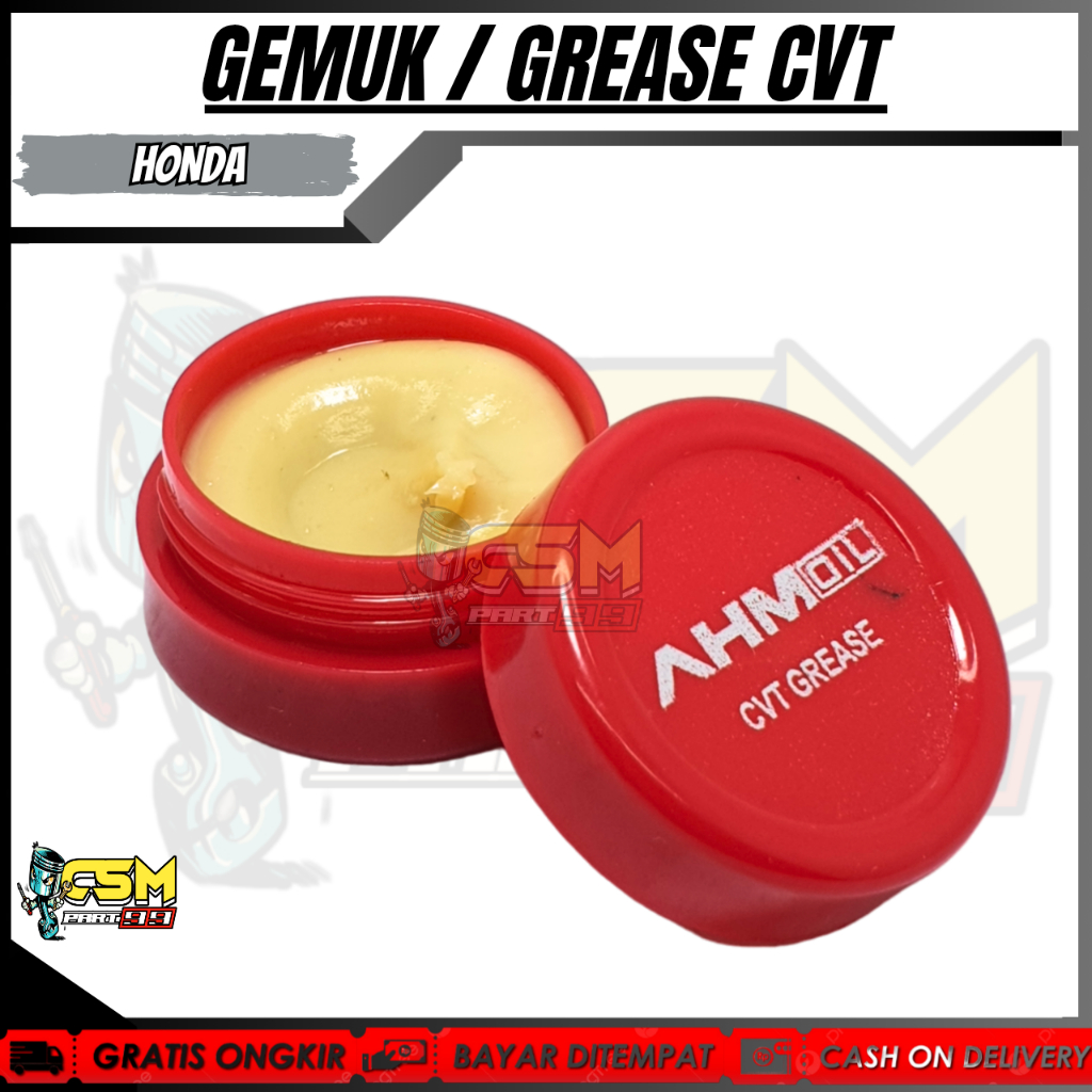 Jual GEMUK GREASE CVT HONDA GREASE PELUMAS CVT HONDA MATIC (ACG-10-GR ...