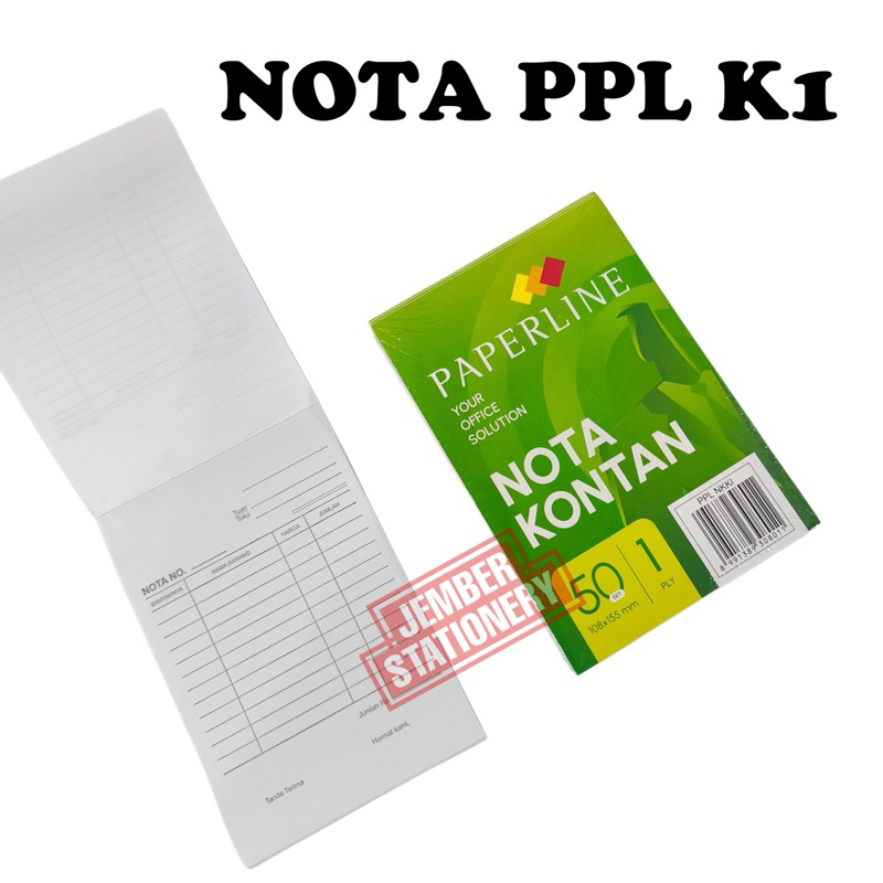 Jual (1biji) Nota Paperline 1ply Kecil | Shopee Indonesia