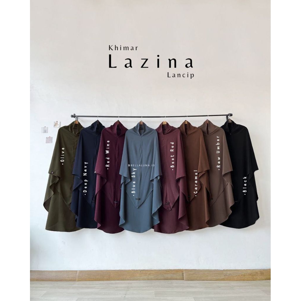 Jual LAZINA KHIMAR OVAL/LANCIP BELLALUNA (Khimar Nonpad dg Ritz dagu ...