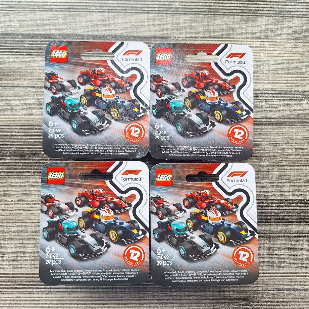 Jual Lego Mini F1 Collectible Race Ferrari Mercedes McLaren RedBull ...